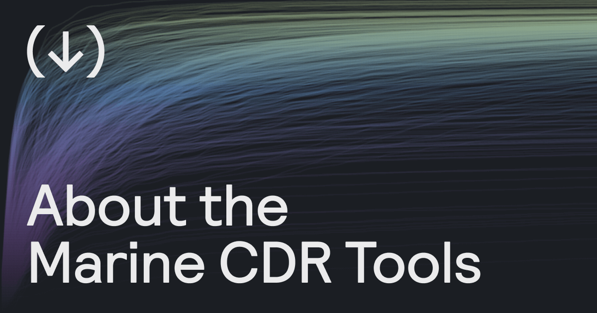 About mCDR Efficiency Tools – CarbonPlan